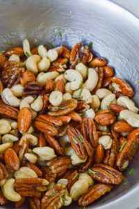 Rosemary Roasted Nuts - Partylicious
