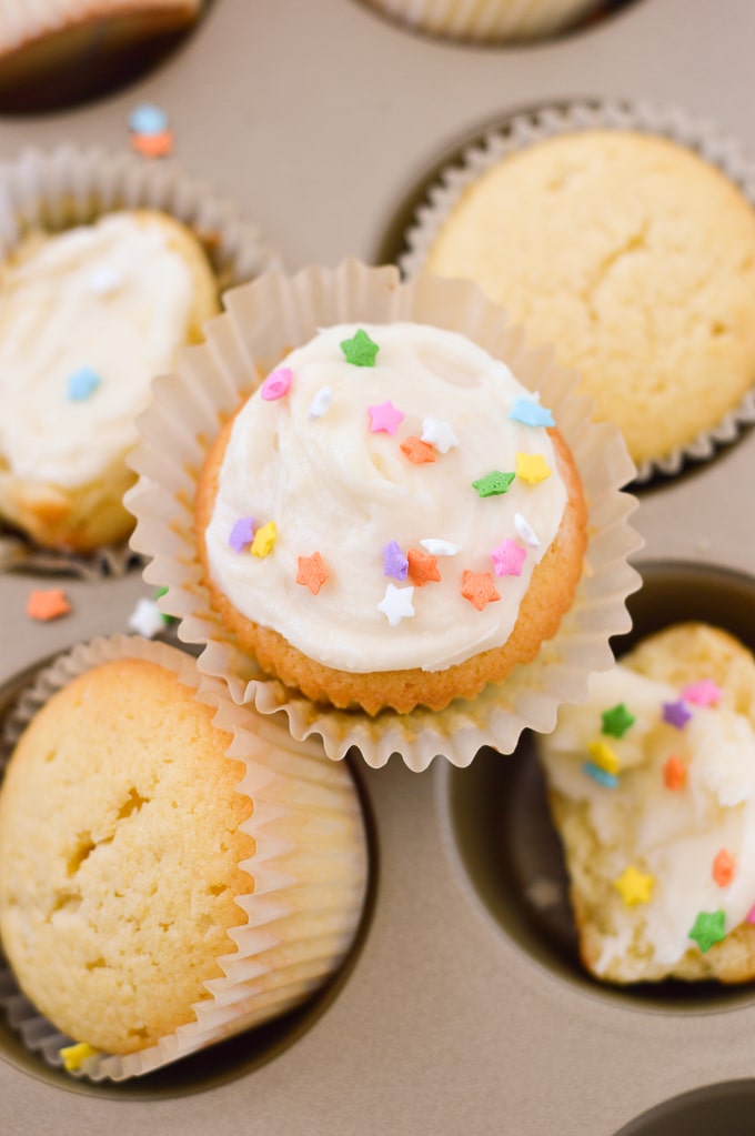 Yellow Cupcake Recipe - Partylicious