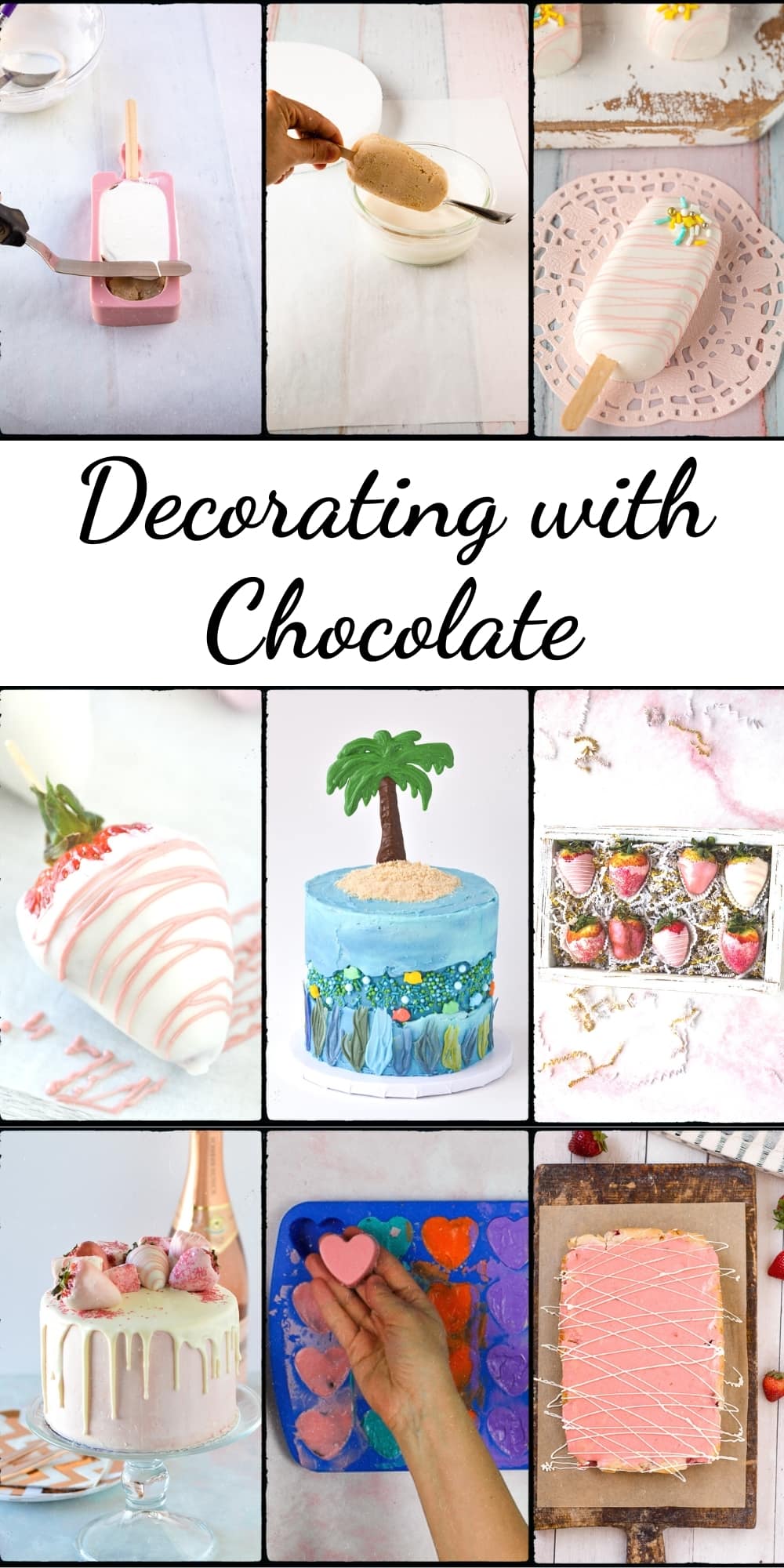 Melting and Decorating with Chocolate - Partylicious