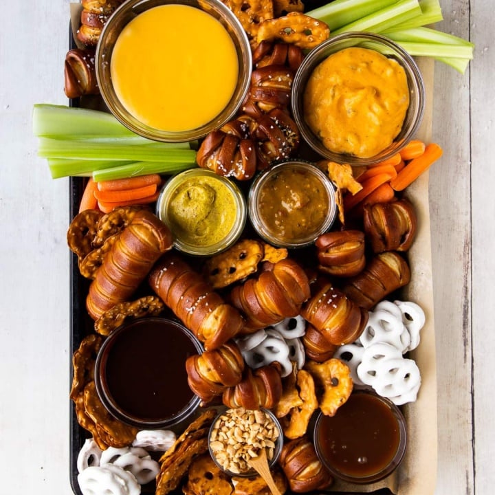 How to Make a Pretzel Board - Partylicious