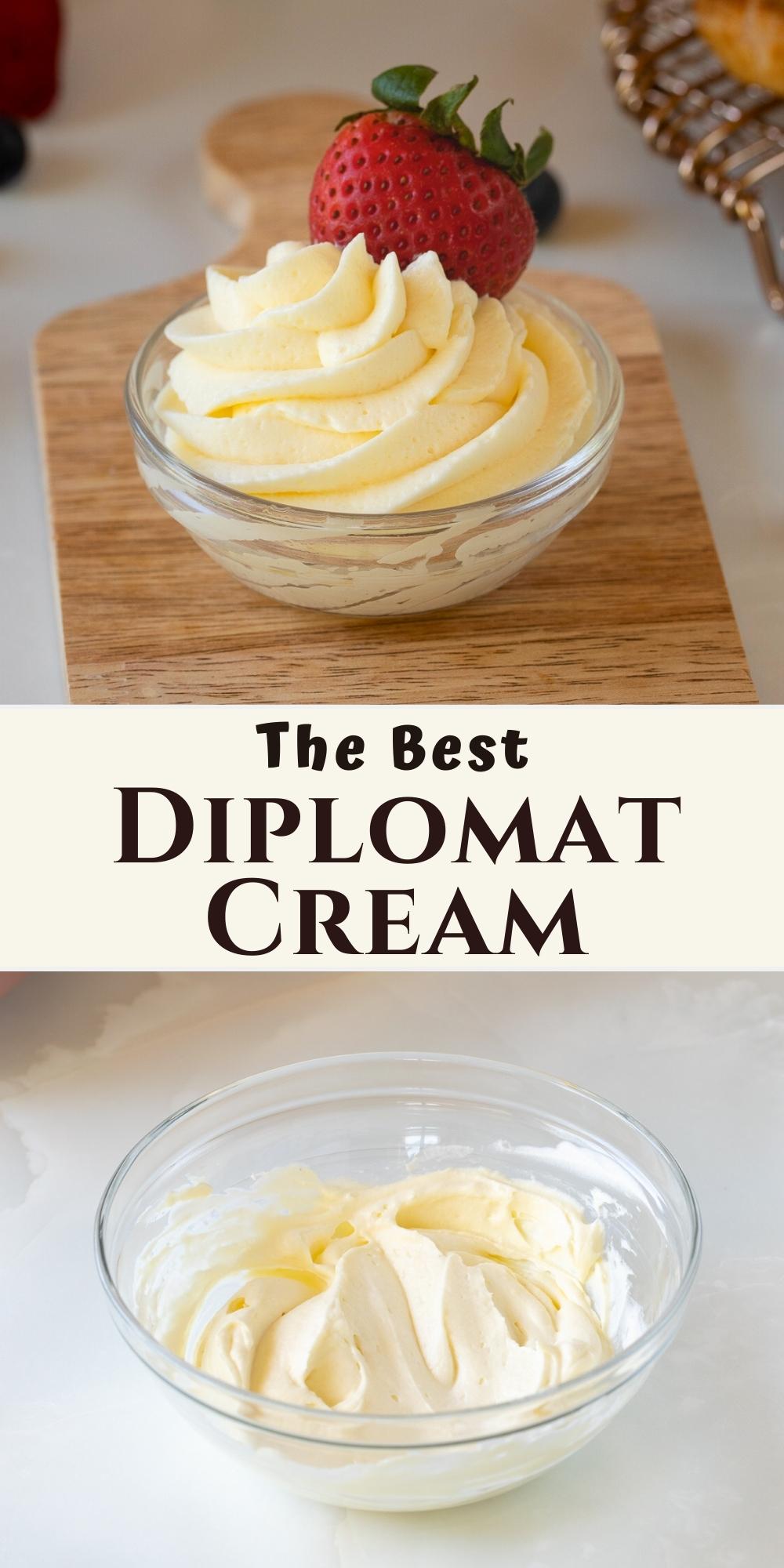 Diplomat Cream Recipe (Crème Diplomate) - Partylicious