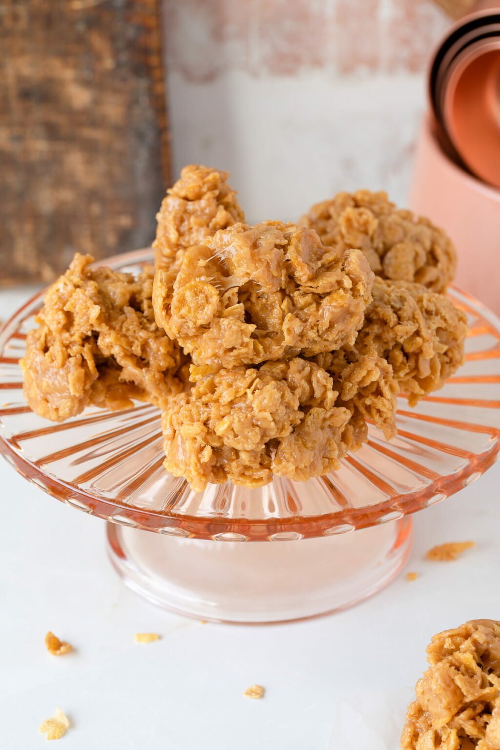Peanut Butter Cornflake Cookies (Cornflake Candy) - Partylicious