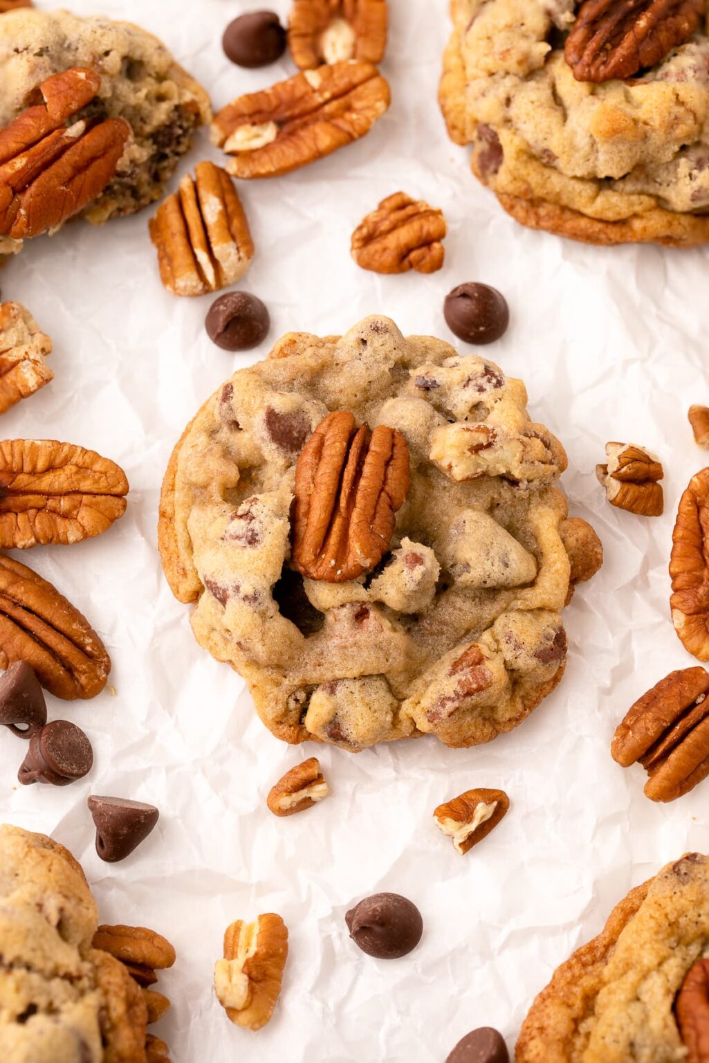 Chocolate Chip Pecan Cookies - Partylicious