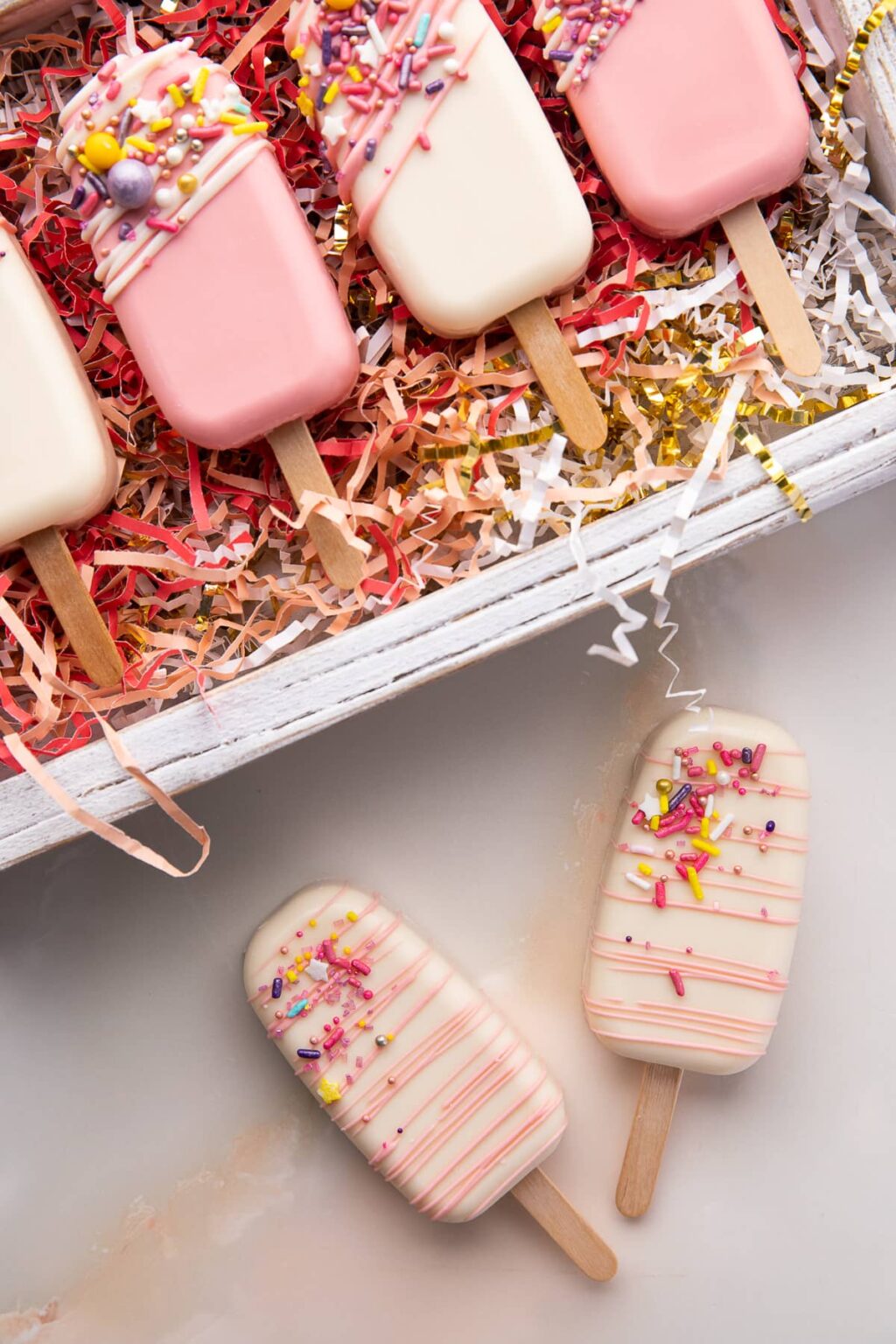 How To Make Cakesicles (Cake Popsicle Recipe) - Partylicious