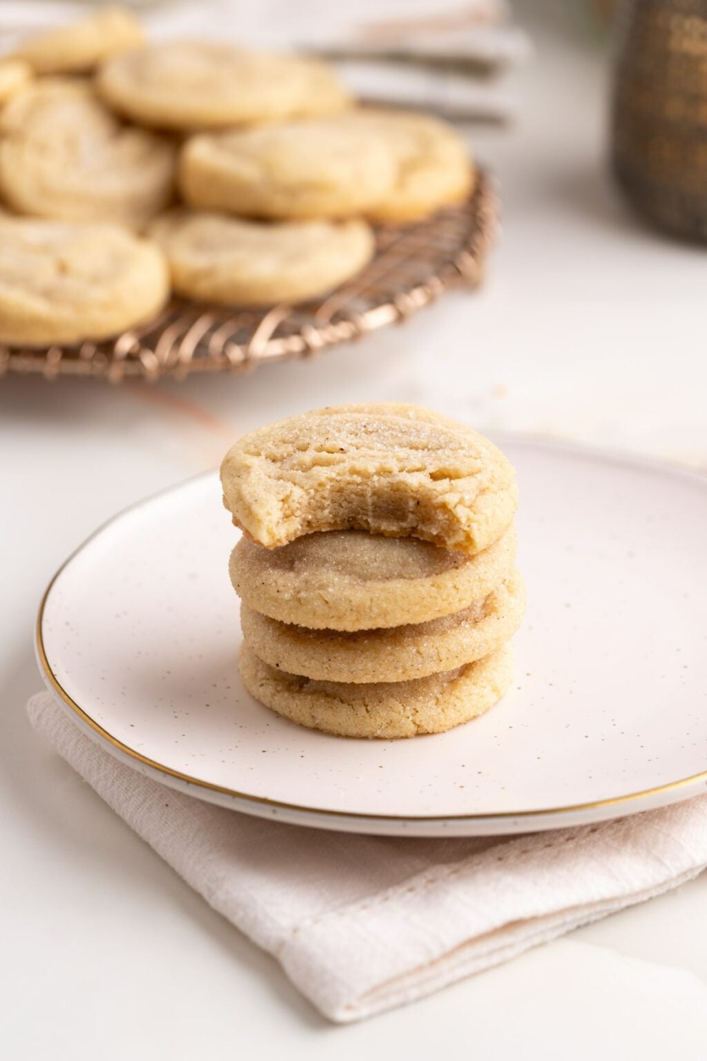 Brown Butter Sugar Cookies (No Chill Cookie Recipe!) - Partylicious