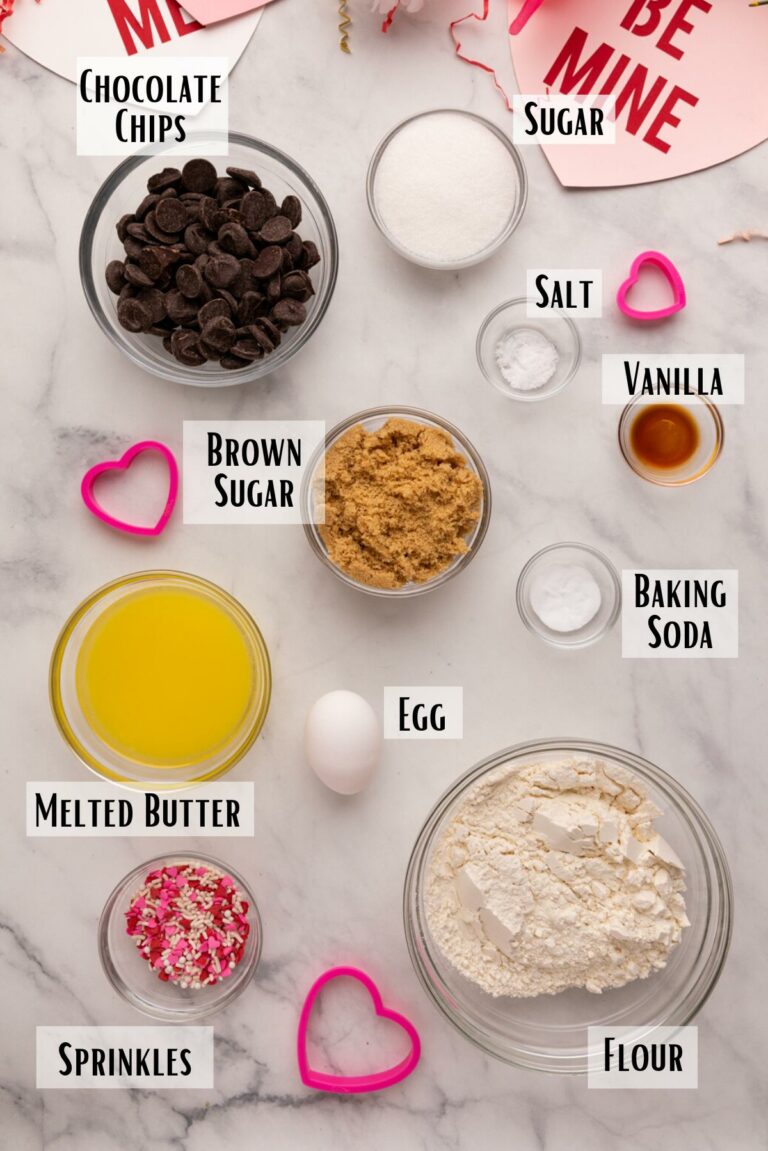 How to Make Heart Shaped Chocolate Chip Cookies - Partylicious