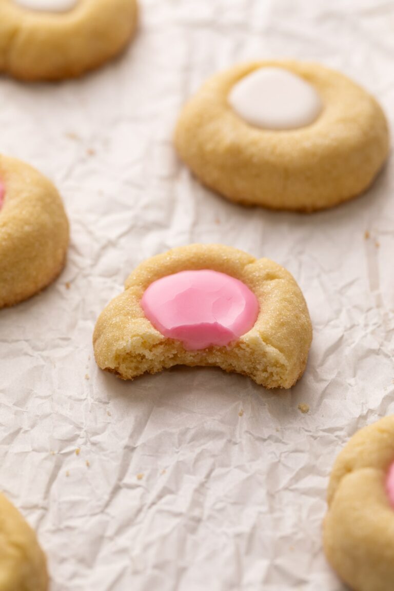 Easy Thumbprint Cookies With Icing Filling - Partylicious