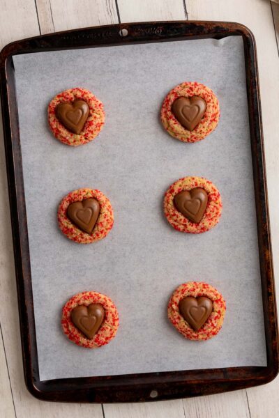 Peanut Butter Heart Cookies - Partylicious