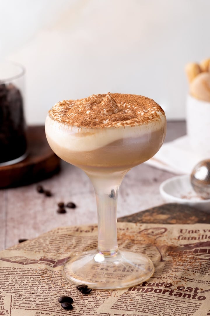 Tiramisu Martini Cocktail - Partylicious
